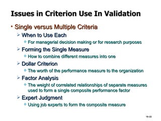 Ch16 measures of performance | PPT