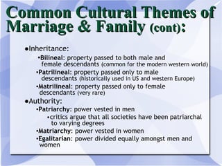 Family & Marriage | PDF