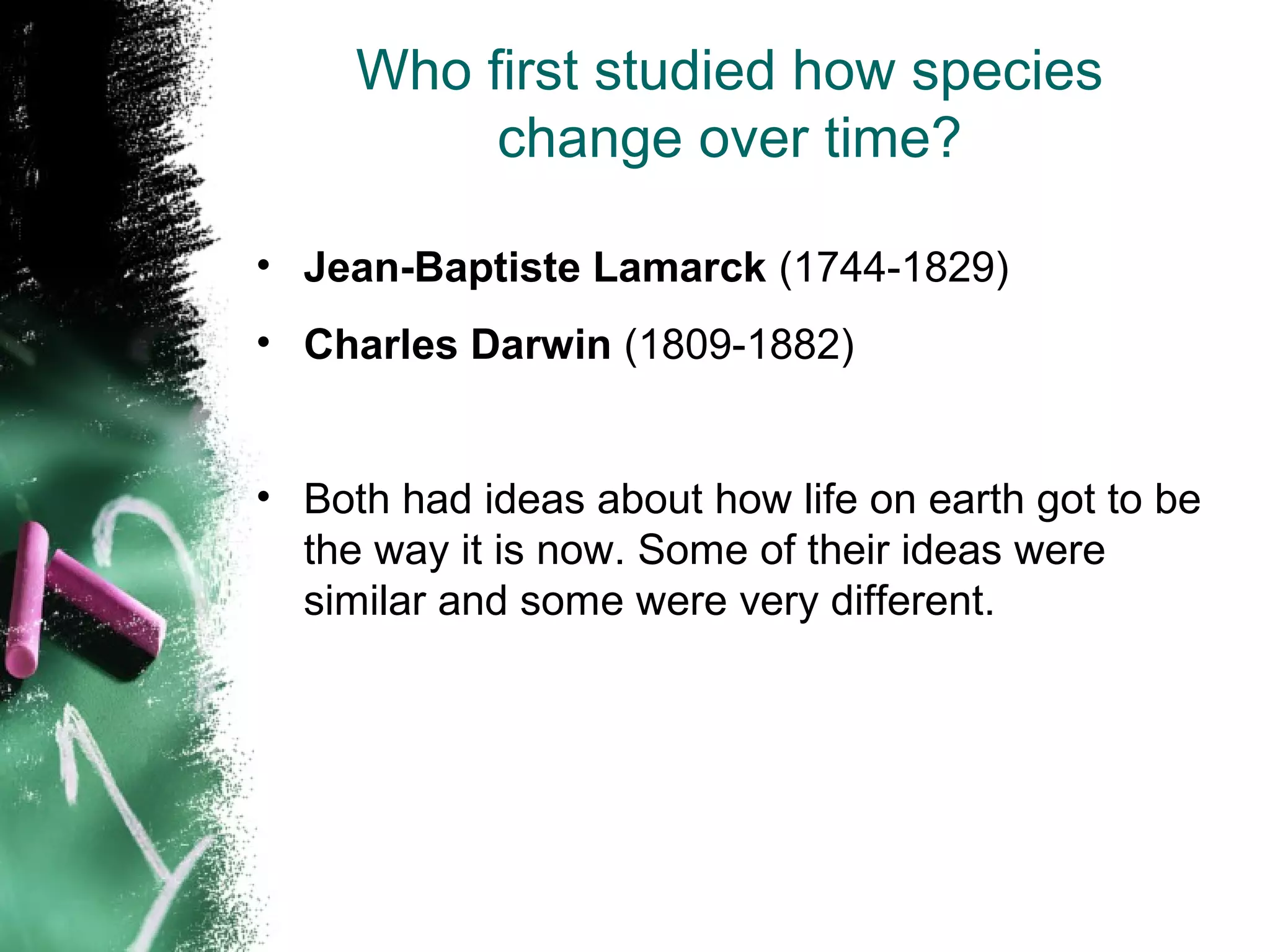 Ch 15 Evolution | PPT