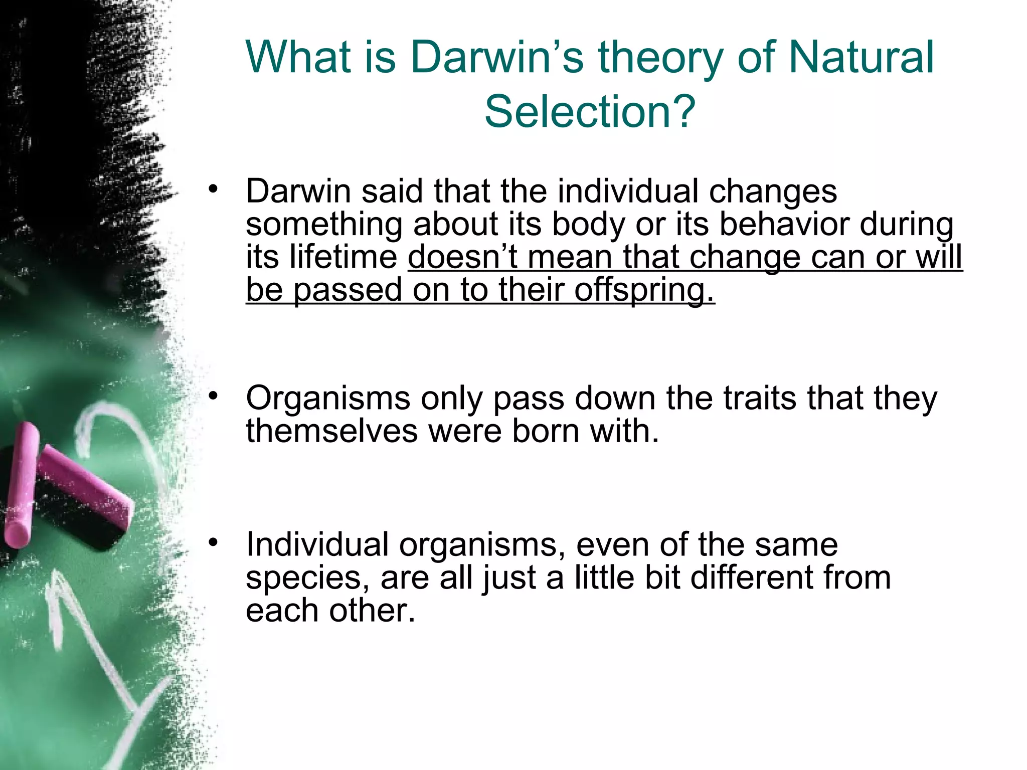 Ch 15 Evolution | PPT | Biological Sciences | Science