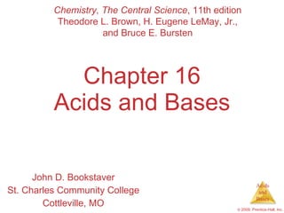 AP Chemistry Chapter 16 Outline | PPT