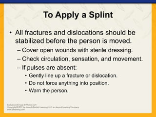 Ch16 presentation splinting_extremities | PPTX