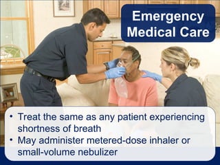 Chapter 16 Respiratory Emergencies for EMT | PPT