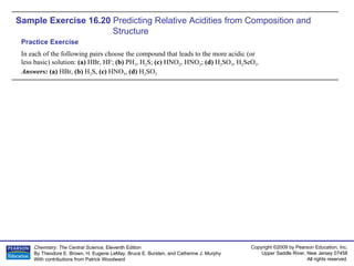 AP Chemistry Chapter 16 Sample Exercises | PPT