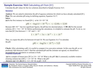 AP Chemistry Chapter 16 Sample Exercises | PPT