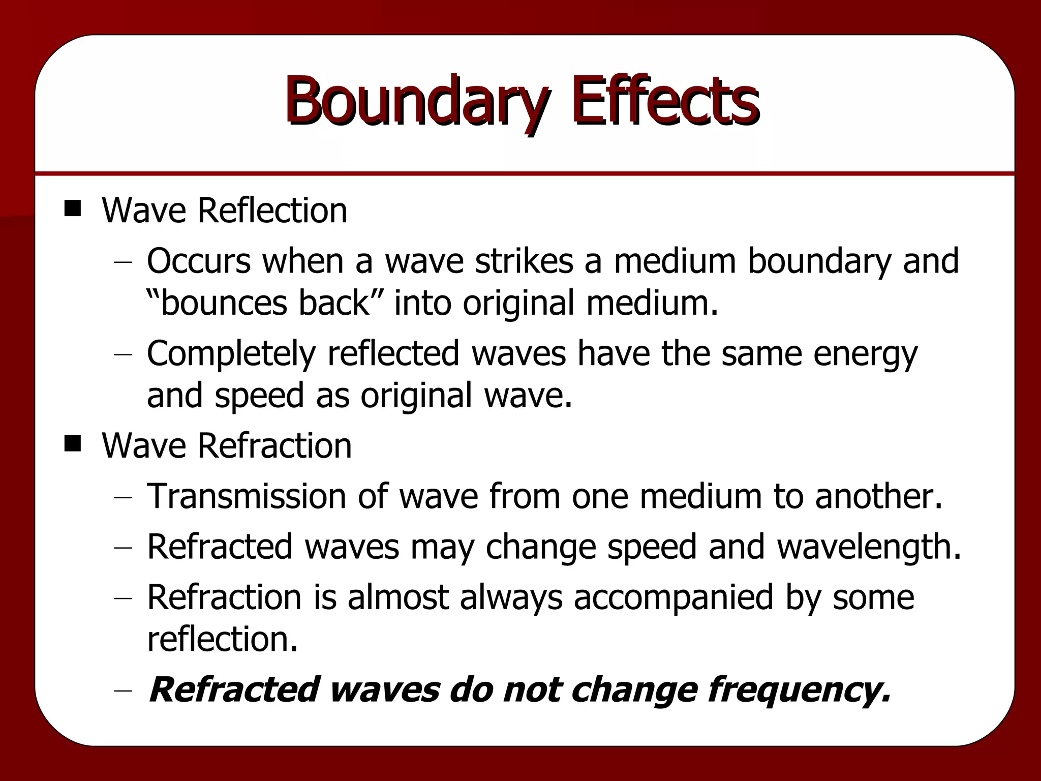 Ch 16 Waves and Sound | PPT