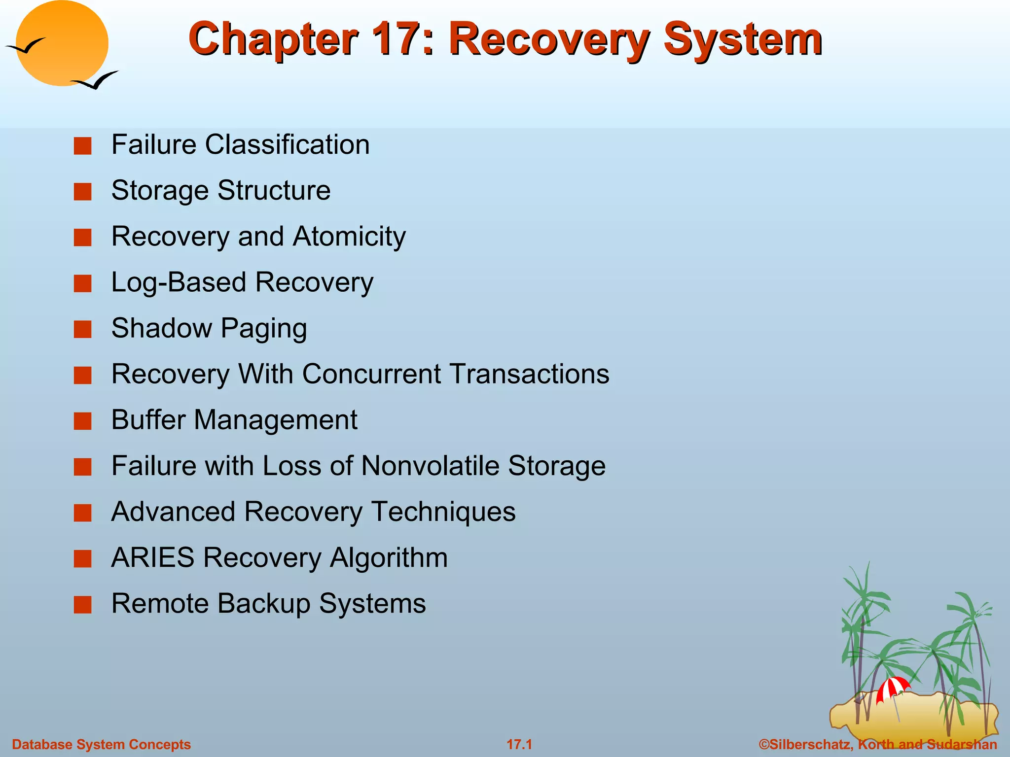 17. Recovery System in DBMS | PPT