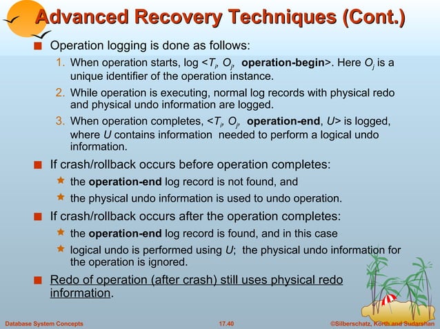 17. Recovery System in DBMS | PPT