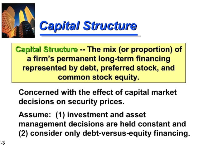 Financial Management Slides Ch 17 | PPT