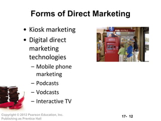 Ch 17.direct and online marketing building direct customer ...