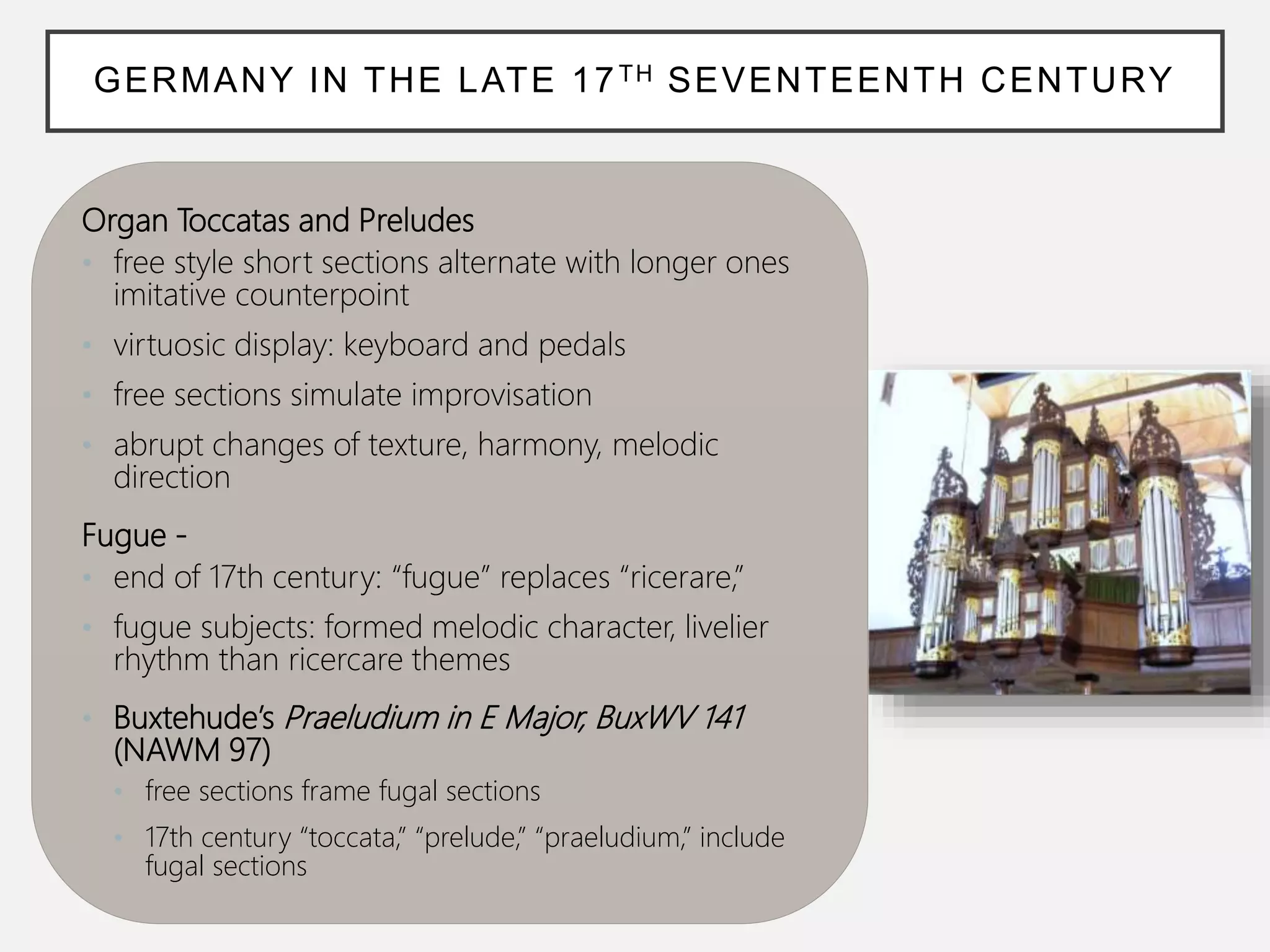Ch17 late 17th century italy & germany | PPTX