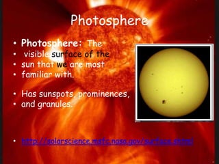 Ch 17 -our dynamic sun | PPTX