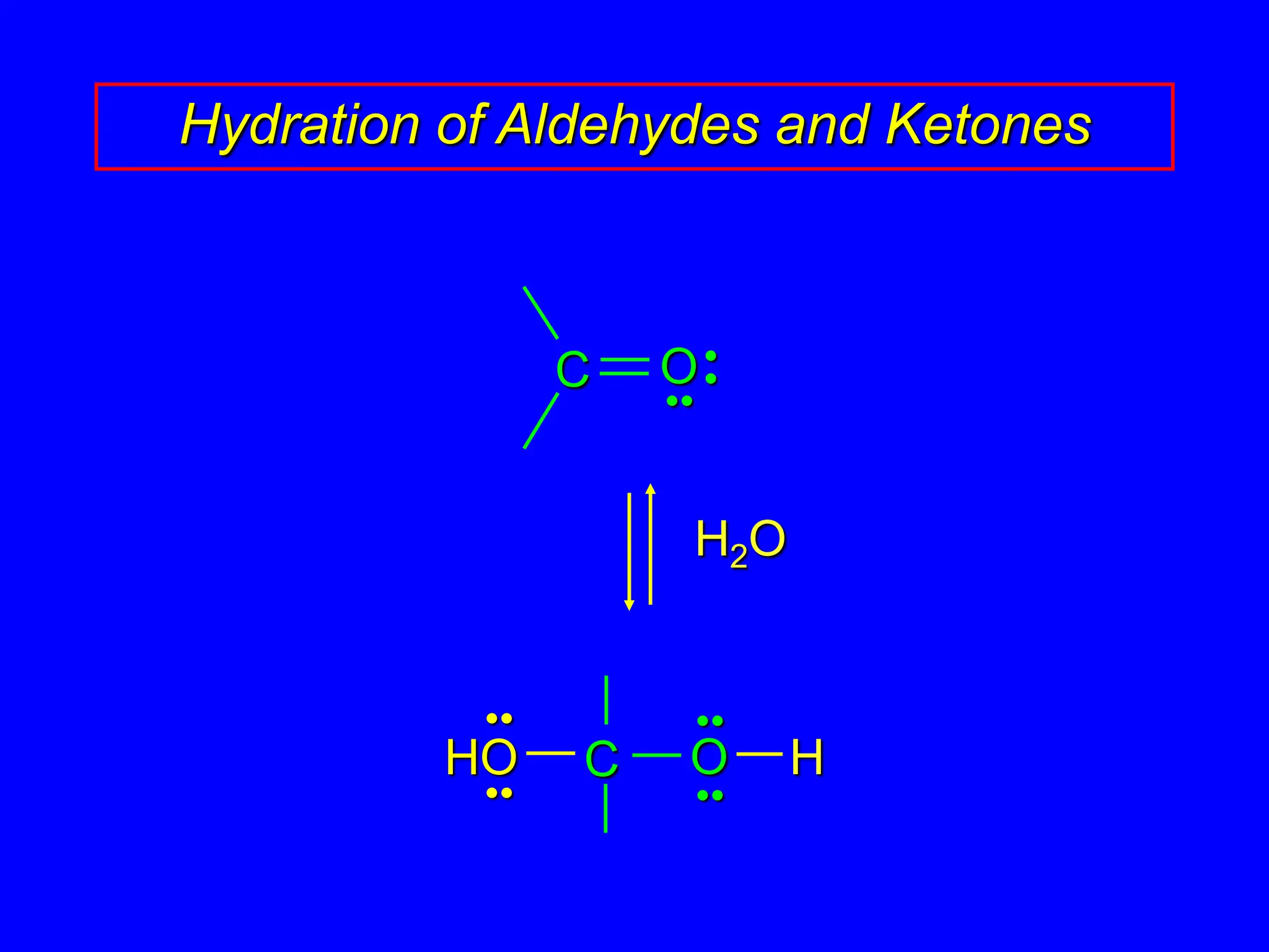 Organic chemistry ppts Reactions of aldehydes and ketones | PPT