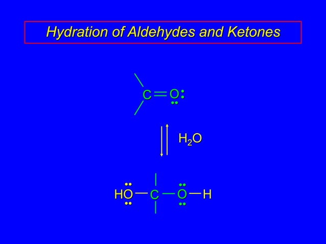 Organic chemistry ppts Reactions of aldehydes and ketones | PPT