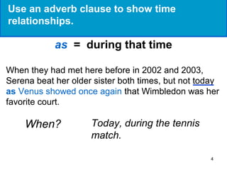 Ch 17 adverb clauses | PPS