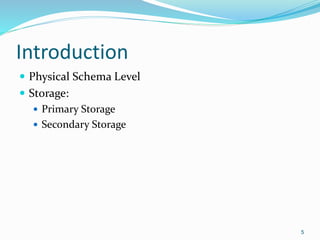 Ch 17 disk storage, basic files structure, and hashing | PPTX