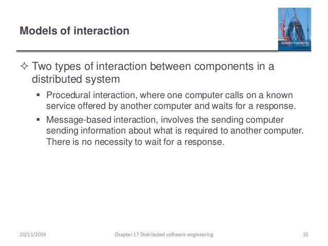 Ch17 distributed software engineering Ch17 distributed software engineering