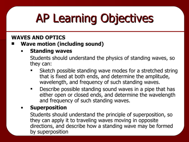 Ch 17 Linear Superposition and Interference | PPT | Physics | Science