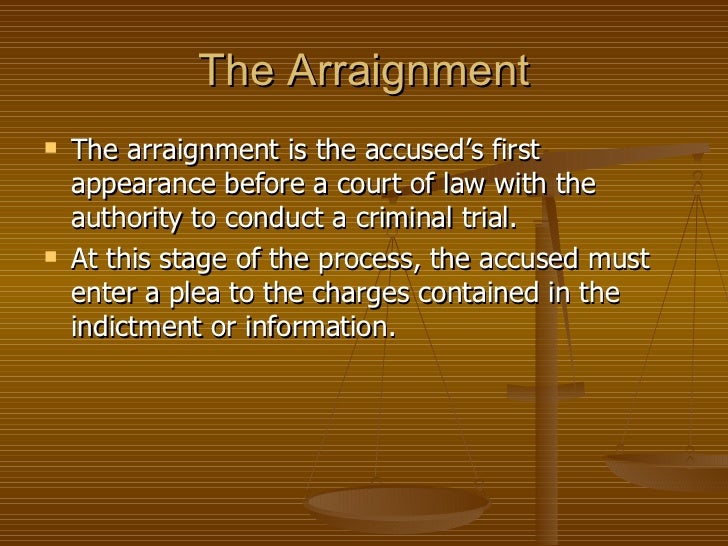 Ch 17 Pretrial Process
