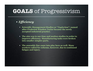 Ch 17 Progressivism | PPT