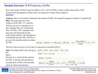 AP Chemistry Chapter 17 Sample Exercises | PPT
