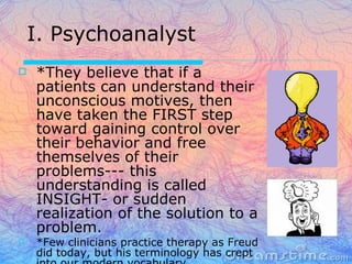 Ch 17 sect 2 therapy | PPT