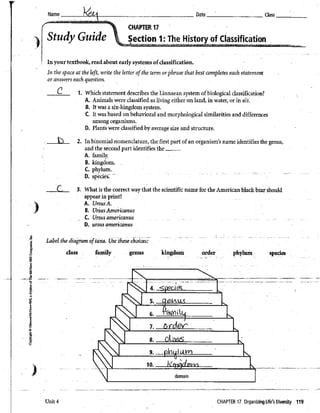 Ch+17+study+guides+with+key | PDF