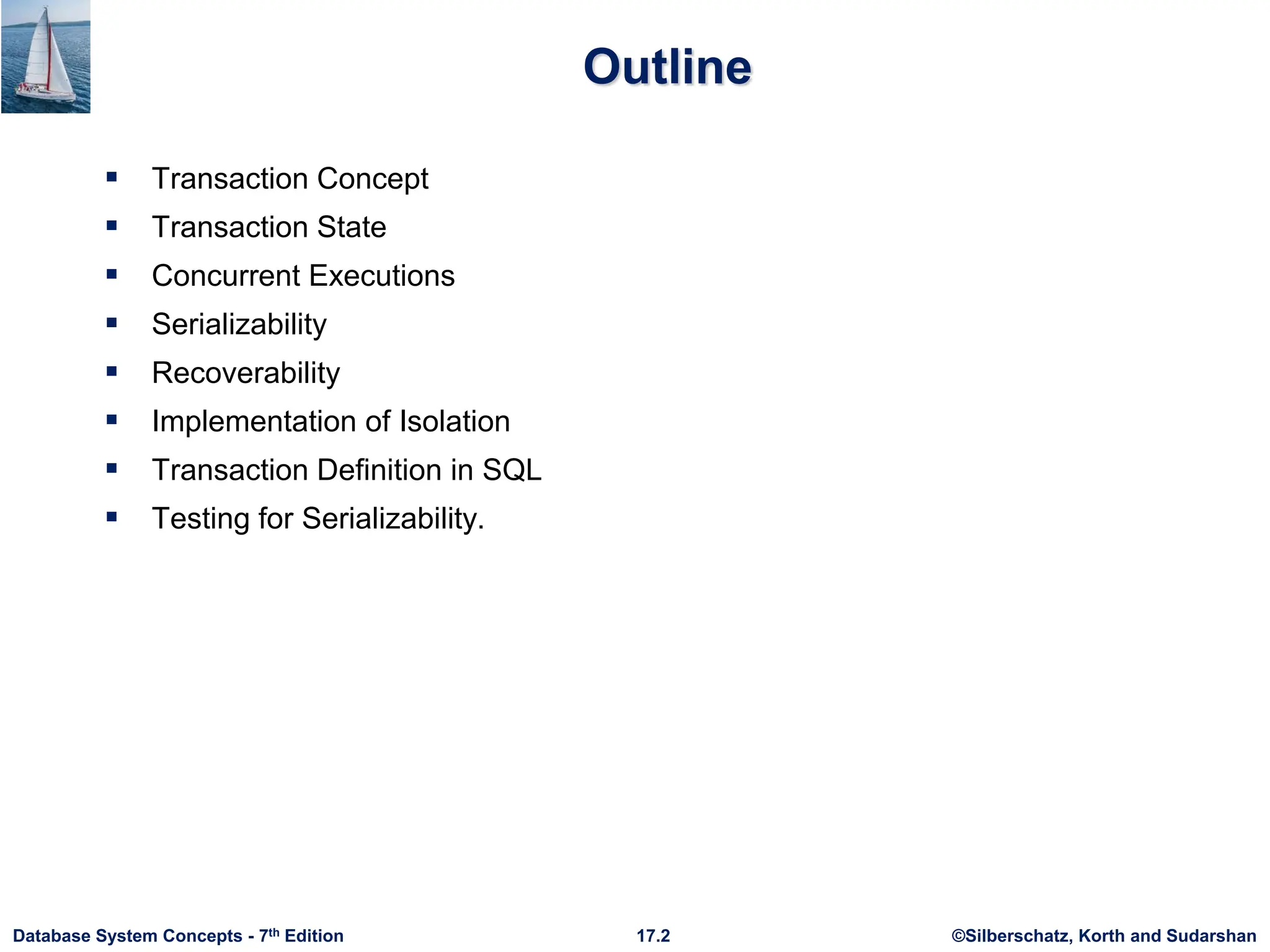ch17_Transaction management in Database Management System | PPTX | Databases | Computer Software ...