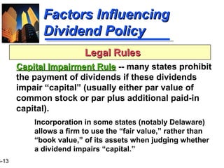 Financial Management Slides Ch 18 | PPT