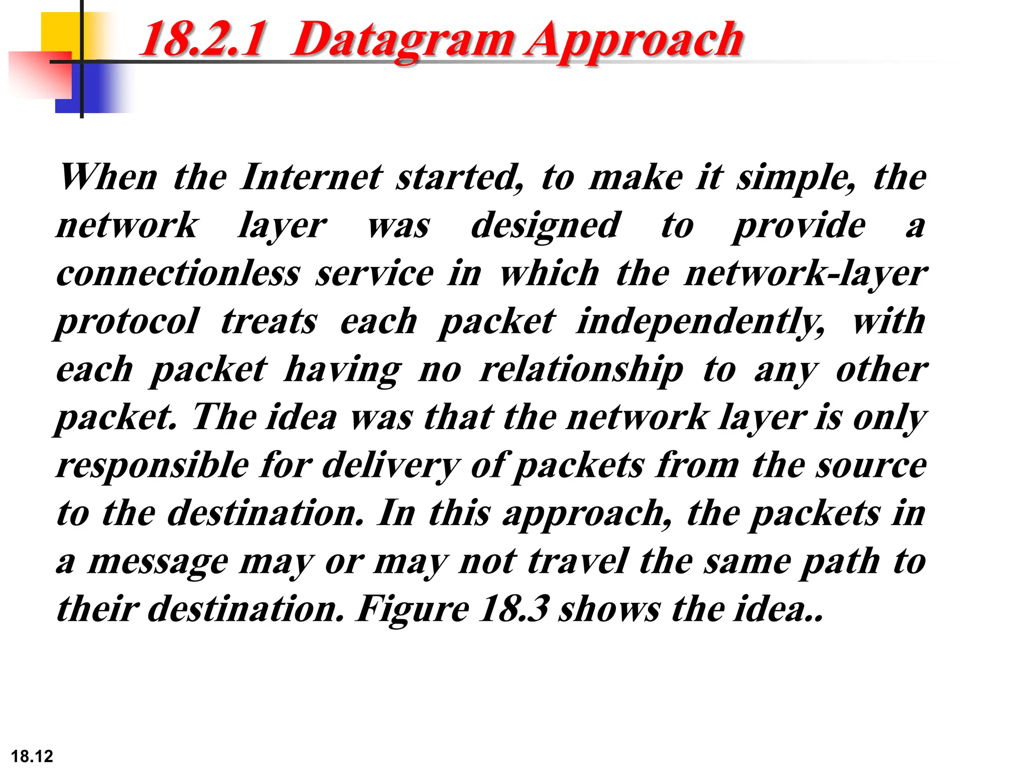 Chapter_18 Introduction to Network Layer | PDF