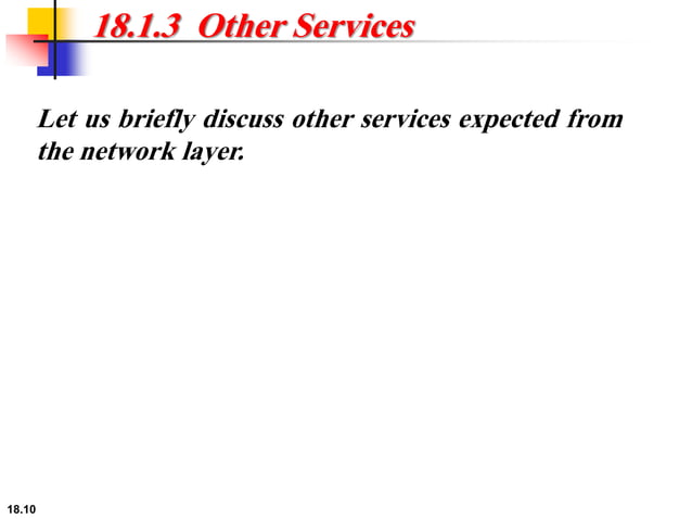 Chapter18 Introduction To Network Layer Pdf Computer Networking Computing