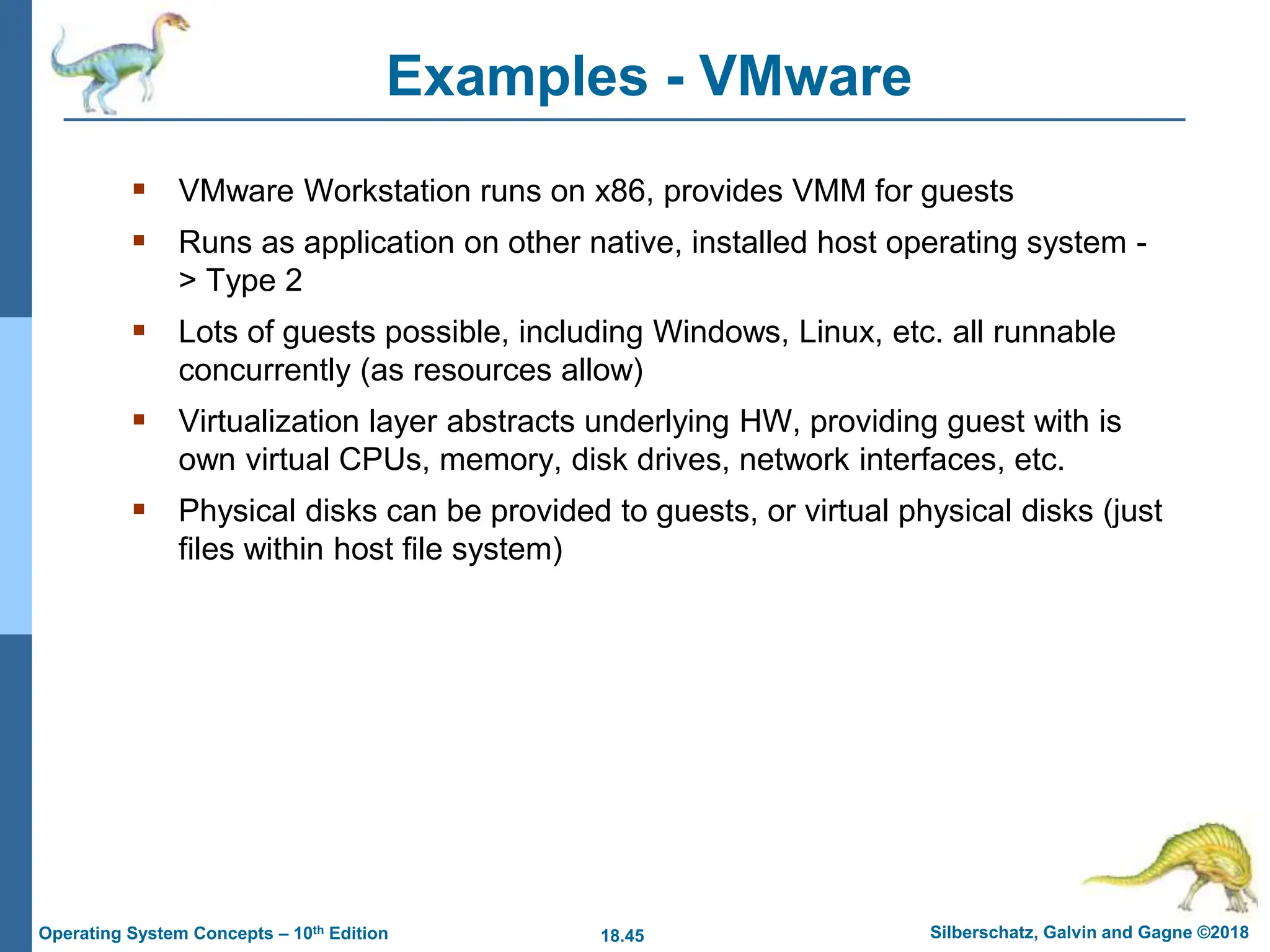 Operating System---18 (Virtual Machines) | PPTX