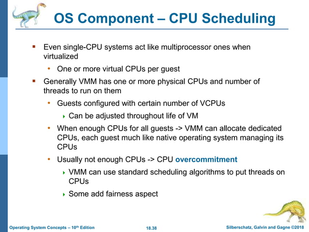 Operating System---18 (Virtual Machines) | PPTX