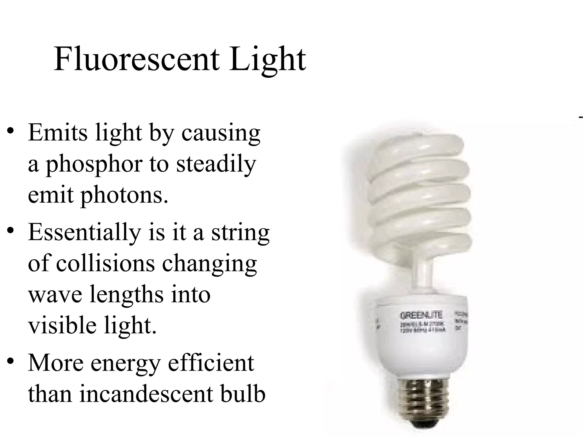 Ch 18 5 sources of light | PPT