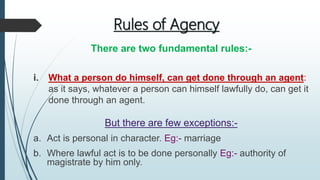 Agency "PART 1" (Chapter 18) - Business Law | PPTX