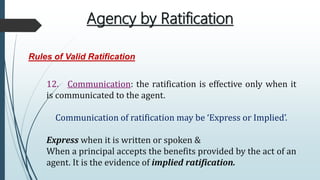 Agency "PART 2" (Chapter 18) - Business Law | PPT
