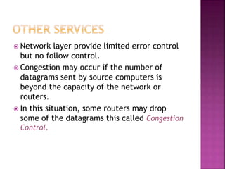 Ch 18 intro to network layer - section 1 | PPTX