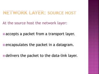Ch 18 intro to network layer - section 1 | PPTX