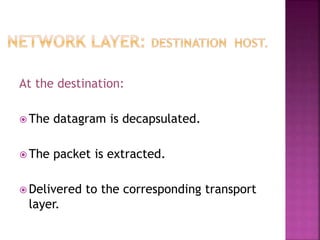 Ch 18 intro to network layer - section 1 | PPTX