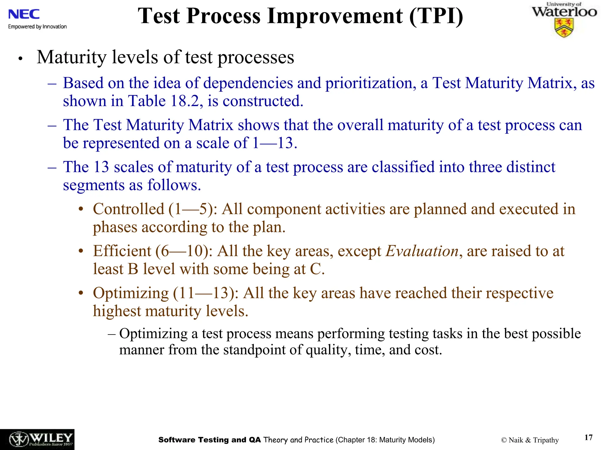 Ch18-MaturityModelsin software engineering.ppt