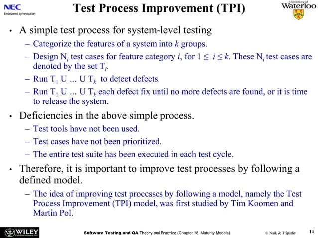 Ch18-MaturityModelsin software engineering.ppt