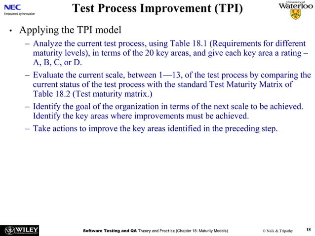 Ch18-MaturityModelsin software engineering.ppt