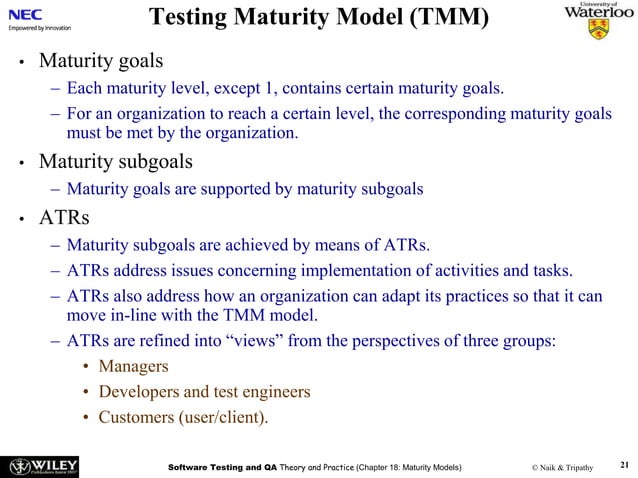 Ch18-MaturityModelsin software engineering.ppt