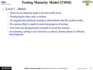 Ch18-MaturityModelsin software engineering.ppt