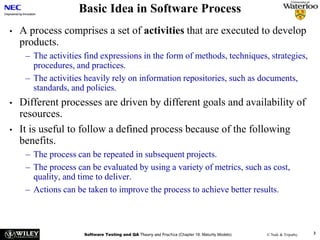 Ch18-MaturityModelsin software engineering.ppt