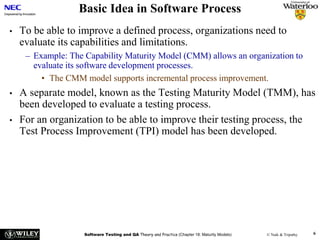 Ch18-MaturityModelsin software engineering.ppt