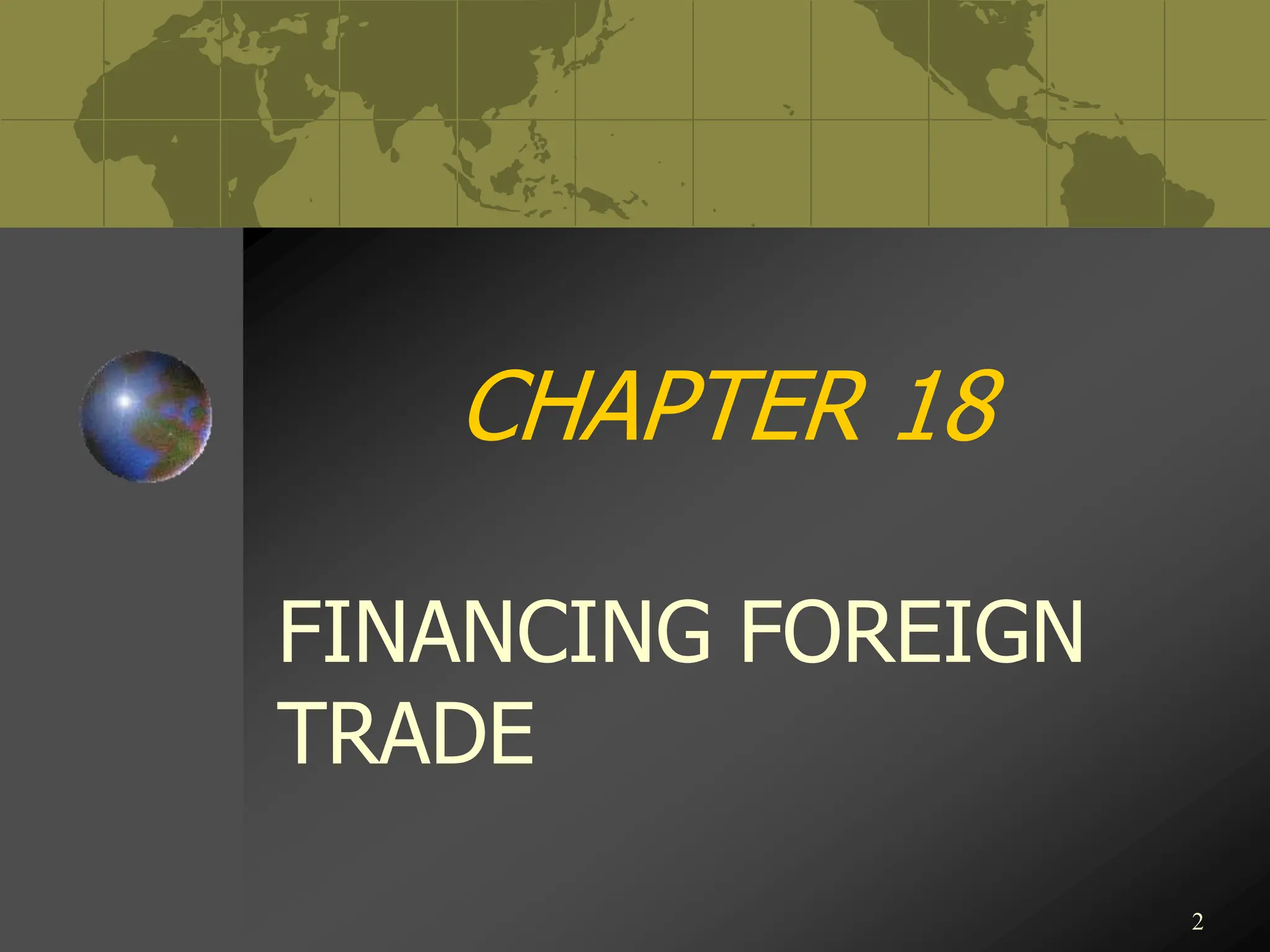 ch18 Methods of payment in international Trade | PPT