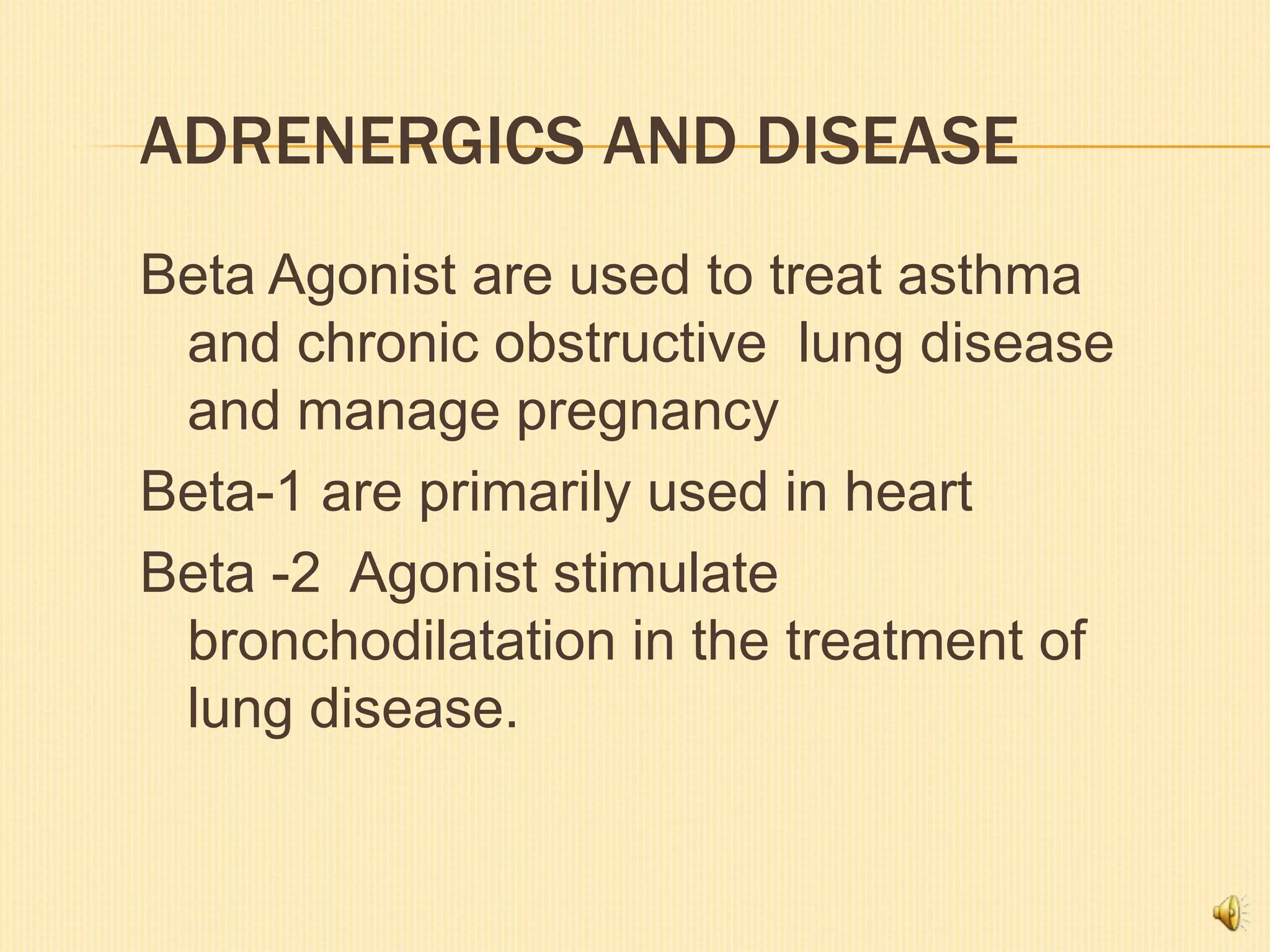 Ch 18 autonomic nervous system agents pharm | PPTX | Heart and ...