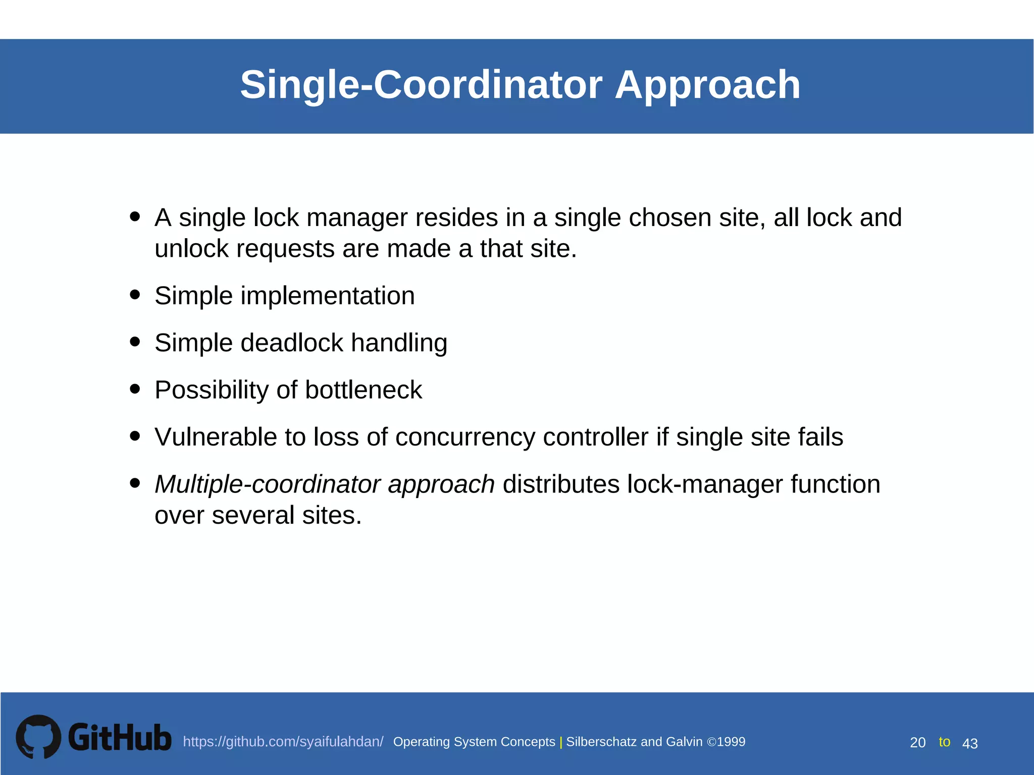Operating System Ch18 Distributed Coordination Ppt