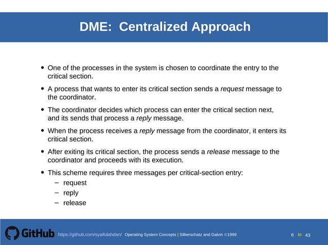 Operating System Ch18 Distributed Coordination Ppt